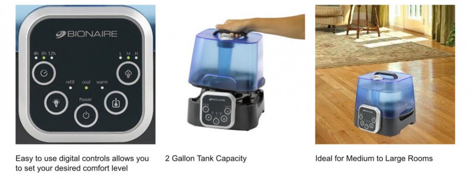 Bionaire Ultrasonic Humidifier Review – Say Goodbye To Dry Air ...
